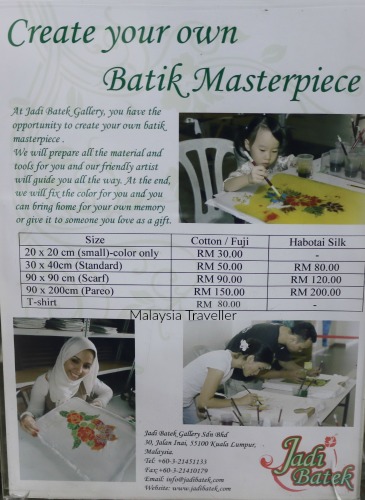 Jadi Batek Gallery - Kuala Lumpur